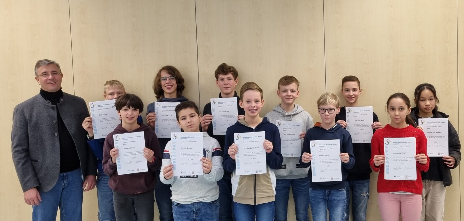 Mathematik Olympiade 2022/2023 des Landes Hessen – Schulrunde ...